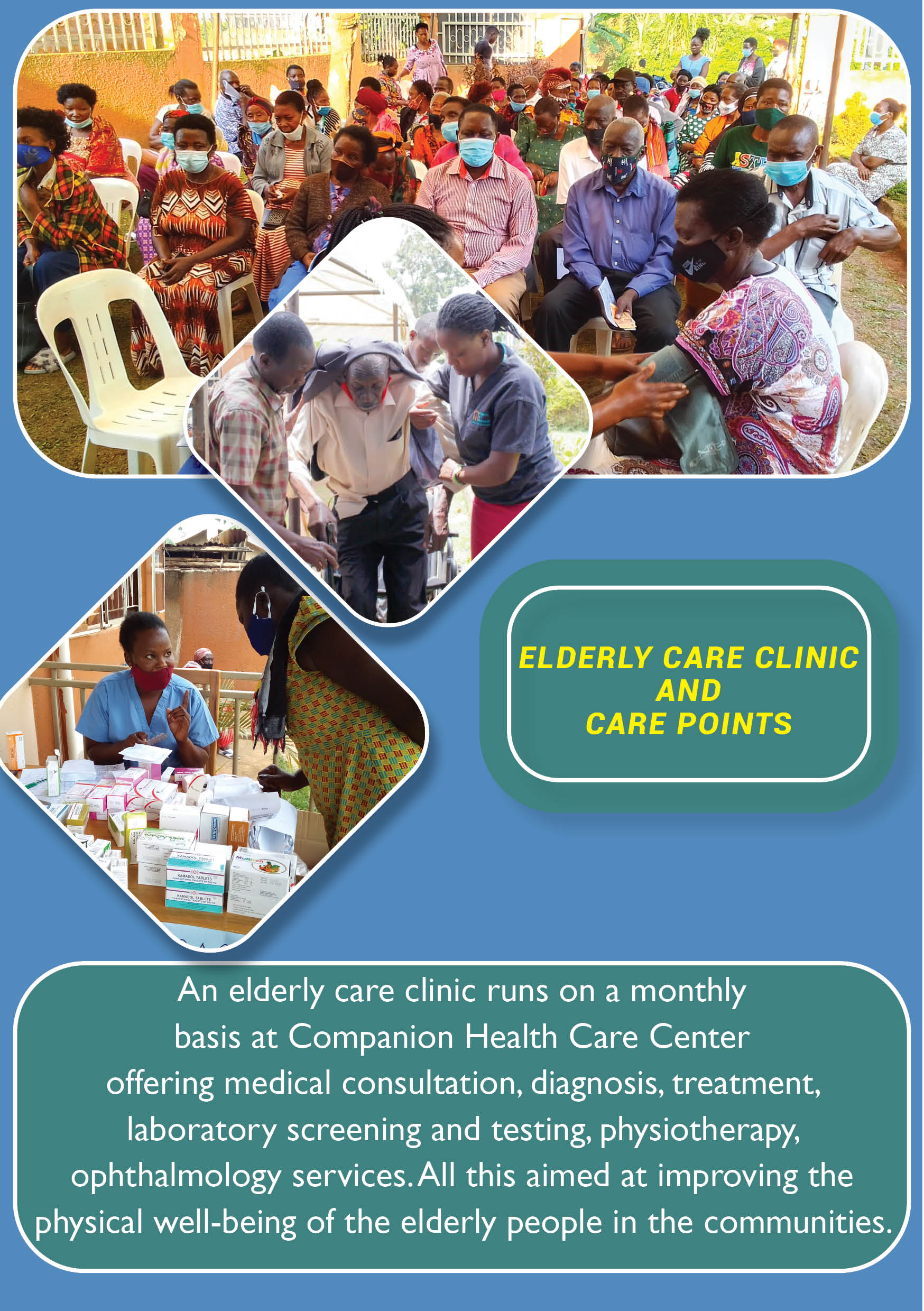 Elderly Care Clinics - Age Concern Inc. / Byona Biyinzika Ministries